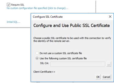 使用 SSL 的 Oracle JDBC 连接 Tableau