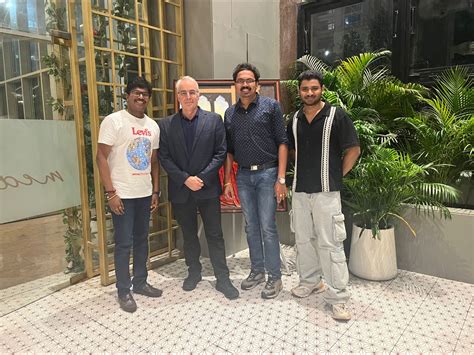 Voruganti Aravind On Linkedin It Was A Pleasure To Meet Julian Gordon From Hyperledger