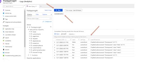 Tracking Application Insights Custom Events
