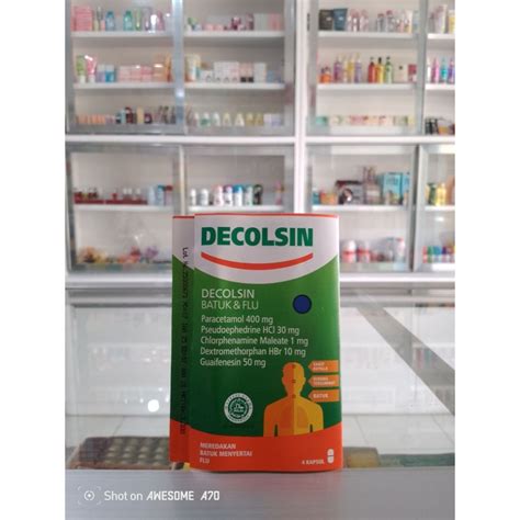 Jual Decolsin 4 Tablet Shopee Indonesia