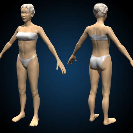 Female Skeleton Advanced Rig MotionCow