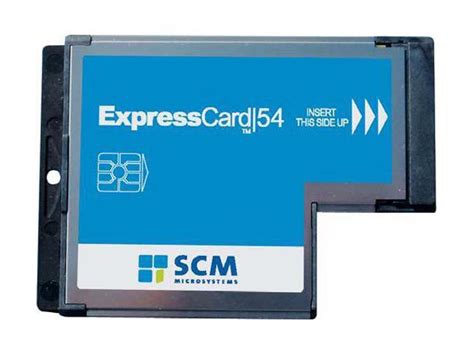 SCM SCR Card ExpressCard Slot Contact Smart Card Reader Newegg Com