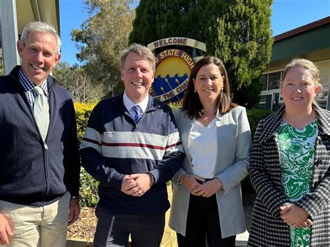 Lnp Shadow Minister And Nanango Mp Address Education Challenges In