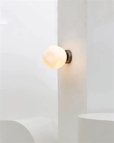 Trixie Wall Light Small Grey Opal Matte Nook Collections