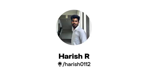 Harish R Instagram Linktree