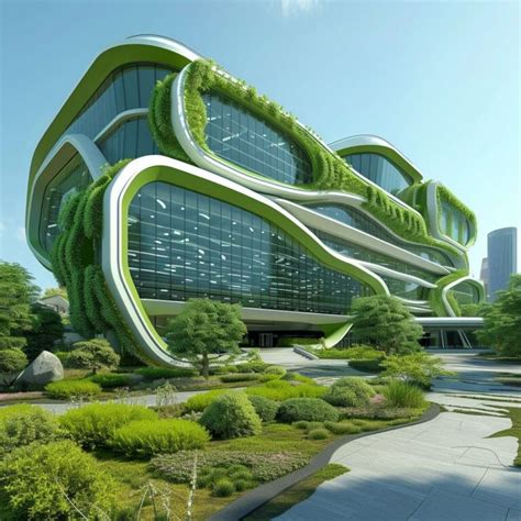 Edificios Ecológicos Construyendo Un Futuro Sostenible Conciencia Eco