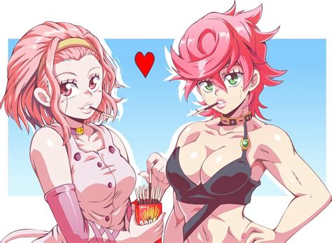 Trish Una And Sugimoto Reimi Jojo No Kimyou Na Bouken And 2 More