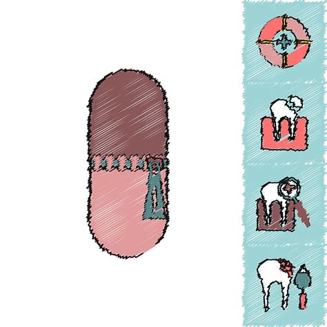 평면 음영 스타일 임상 아이콘 벡터 컬렉션 Eps Ai Uidownload