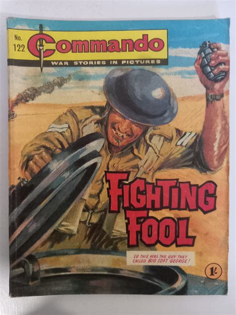 Commando Comic No 122 Fighting Fool Letsgocommando