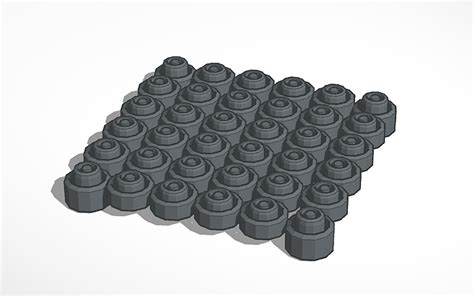 3d Design Circlescape Grid Tinkercad