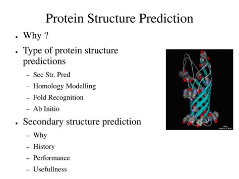 Ppt Protein Structure Prediction Powerpoint Presentation Free