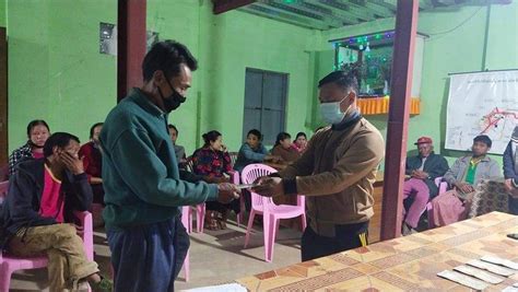 နမ့်ဆန်မြို့၌ ပုံမှန်ဝင်ငွေမရှိသော အခြေခံလူတန်းစားအိမ်ထောင်စုများအား စတုတ္ထအကြိမ်မြောက် ထောက