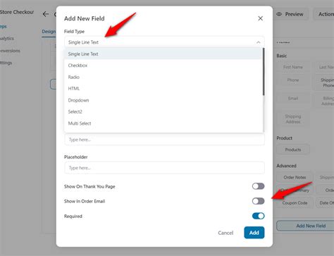 Add New Custom Fields In The Checkout Form Funnelkit