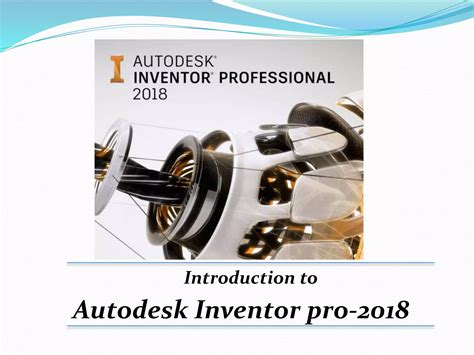 Autodesk Inventor Professional 2018 Pptx
