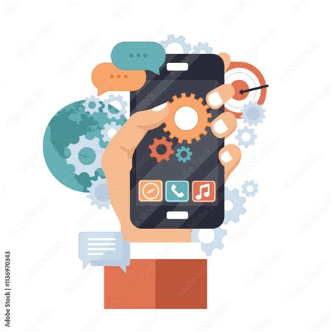 Application Development Icon Concept To Building Successful Business