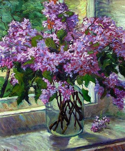 сирень картины маслом на холсте картины маслом на холсте цветы васильки