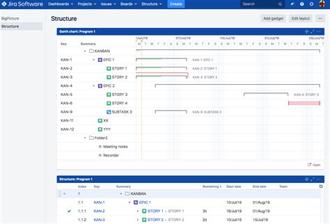 Structure And Structure Gantt For Jira ® Jira And Confluence Administration
