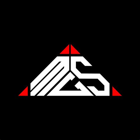 Mgs Letter Logo Creative Design With Vector Graphic Mgs Simple And Modern Logo Vector