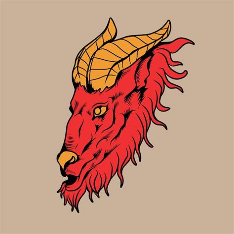 Premium Vector Goat Vector Illustrations