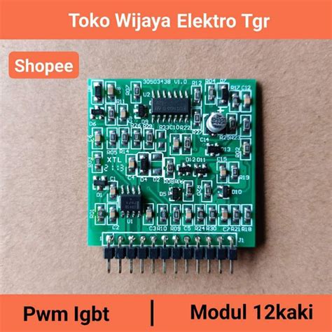 Jual Mesin Las Sparepart Modul Pwm Igbt 12kaki Shopee Indonesia