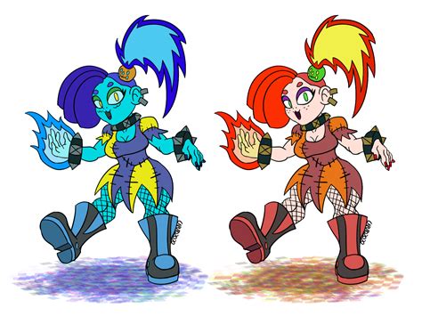 Azzurrina Skin Color Variant By Mrcaputo On Newgrounds