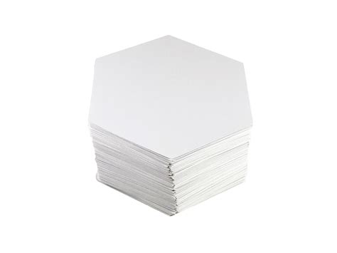 120 Blank Hexagon Playing Cards Apostrophe Games
