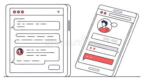 Mobile Contact Interface For App Design And User Interaction Vector Mobile Contact Interface For App Design And User Interaction Vector