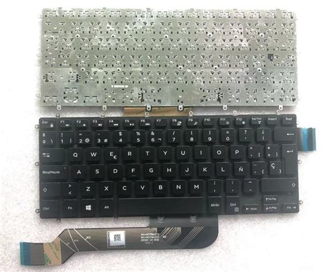 Dell 3481 7466 Spanish Keyboard Teclado Spanishkeyboardstore