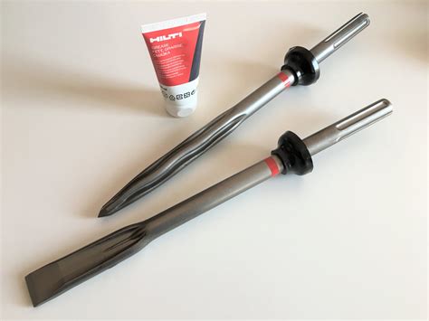 Original Set Of Pointed Chisel Te Yx Sm 36 Flat Chisel Te Yx Fm 36 Hilti 2241983 2241991