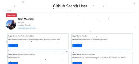 Github Webdevelopment Opensource Githubprofilesearch Webapp