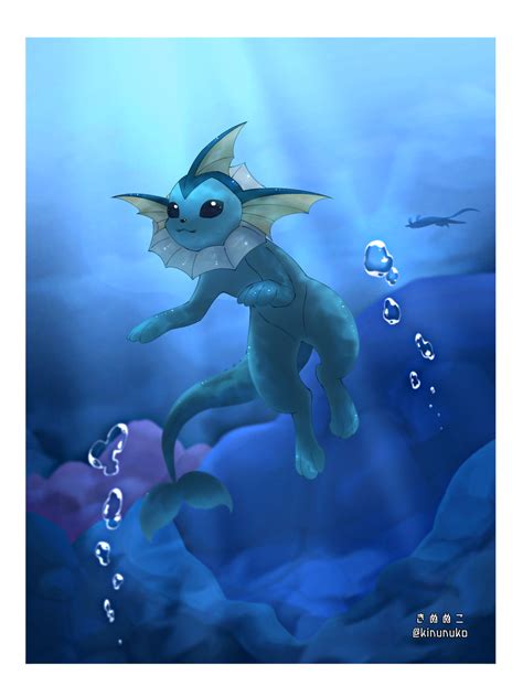 Vaporeon Mantine And Remoraid Pokemon Drawn By Kinunuko Danbooru