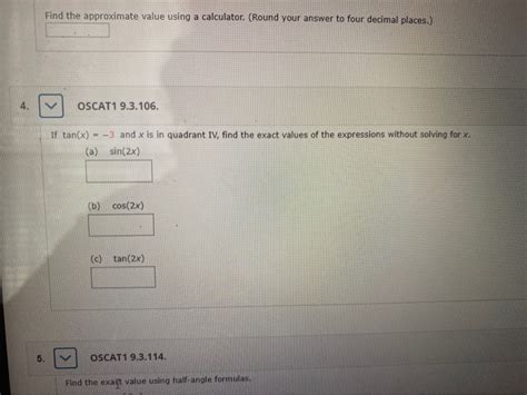 solved find the approximate value using a calculator round