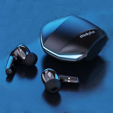 Promo Lenovo Gm Pro Thinkplus Tws Gaming Earphone True Wireless Bluetooth Black Diskon