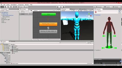 Unity 3d Türkçe Ders 28 Mecanim 2 Youtube