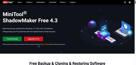 Minitool Shadowmaker 4 3 Review Fast Backup Folder Sync And Recovery Utility