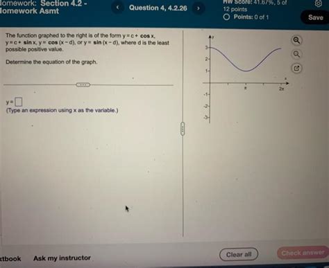 solved sketch at least one cycle of the graph of the secant