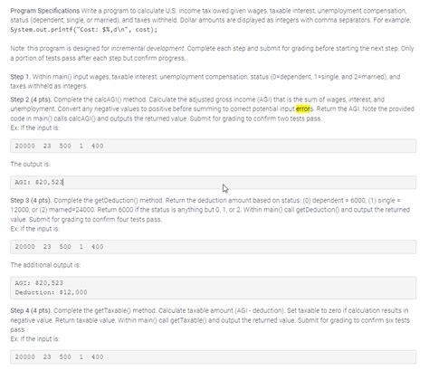 Solved Program Specifications Write A Program To Calculate