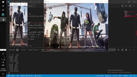 Mouse Click Detection In Opencv Python Youtube