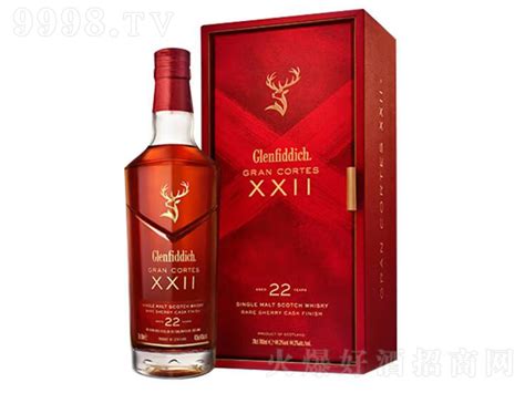 英国格兰菲迪22年璀璨珍藏系列苏格兰单一麦芽威士忌700ml 火爆好酒招商网【9998tv】