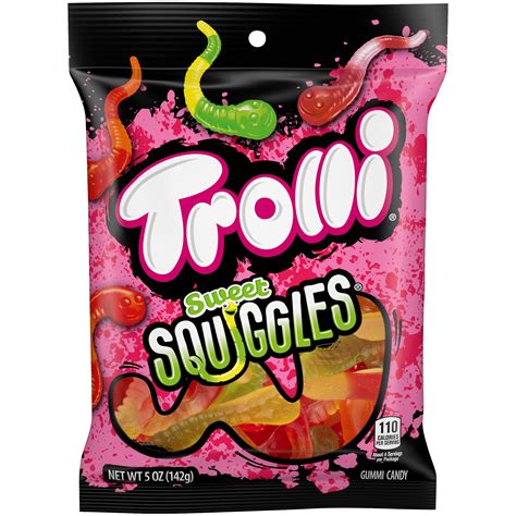 Trolli Squiggles Gummy Candy 5 Oz 12case Roundeyesupply