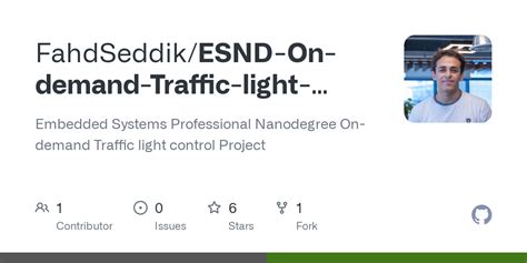 GitHub FahdSeddik ESND On Demand Traffic Light Control Embedded Systems Professional
