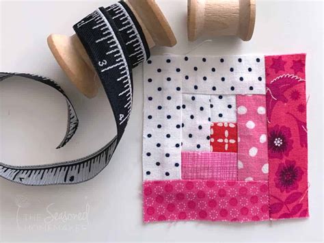 Log Cabin FPP Tutorial Pattern The Seasoned Homemaker