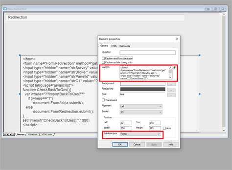 Redirection Out Of An Askia Survey And Back Again Askia Help Centre