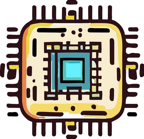 Chip Cpu Png Graphic Clipart Design 24295712 Png