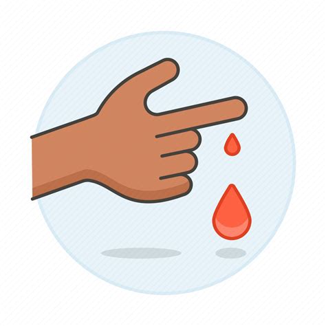 Bleed Bleeding Cut Finger Hand Health Injuries Icon Download On Iconfinder