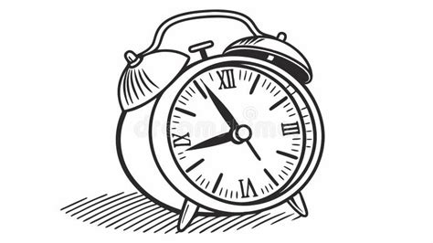 Alarm Clock Illustration Wake Up And Morning Time And Schedule Vector Design Generative Ai