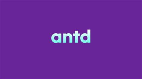 Antd 여러가지