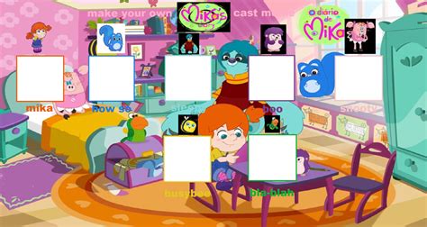 Make Your Own Mikas Diary Cast Meme By Aliskakutalchuk On Deviantart
