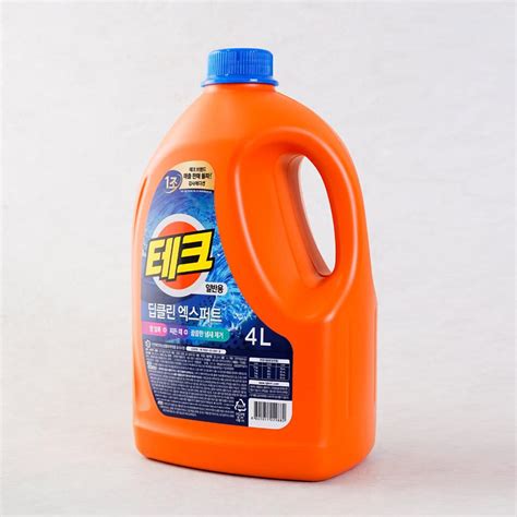 Lg 테크 딥클린 엑스퍼트 세탁세제 일반 메가마트몰