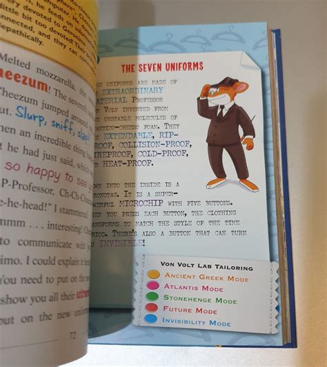 Time Warp Geronimo Stilton Journey Through Time Hobbies And Toys